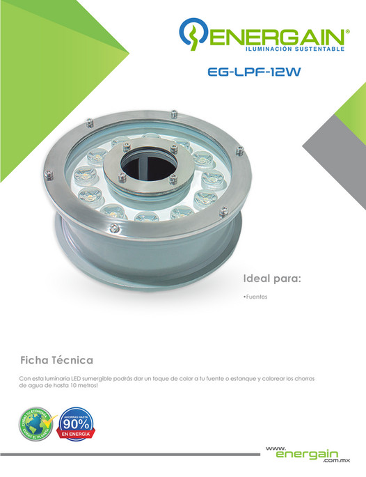 energain - FT-EG-LPF-12W - Página 1 - Creado con Publitas.com