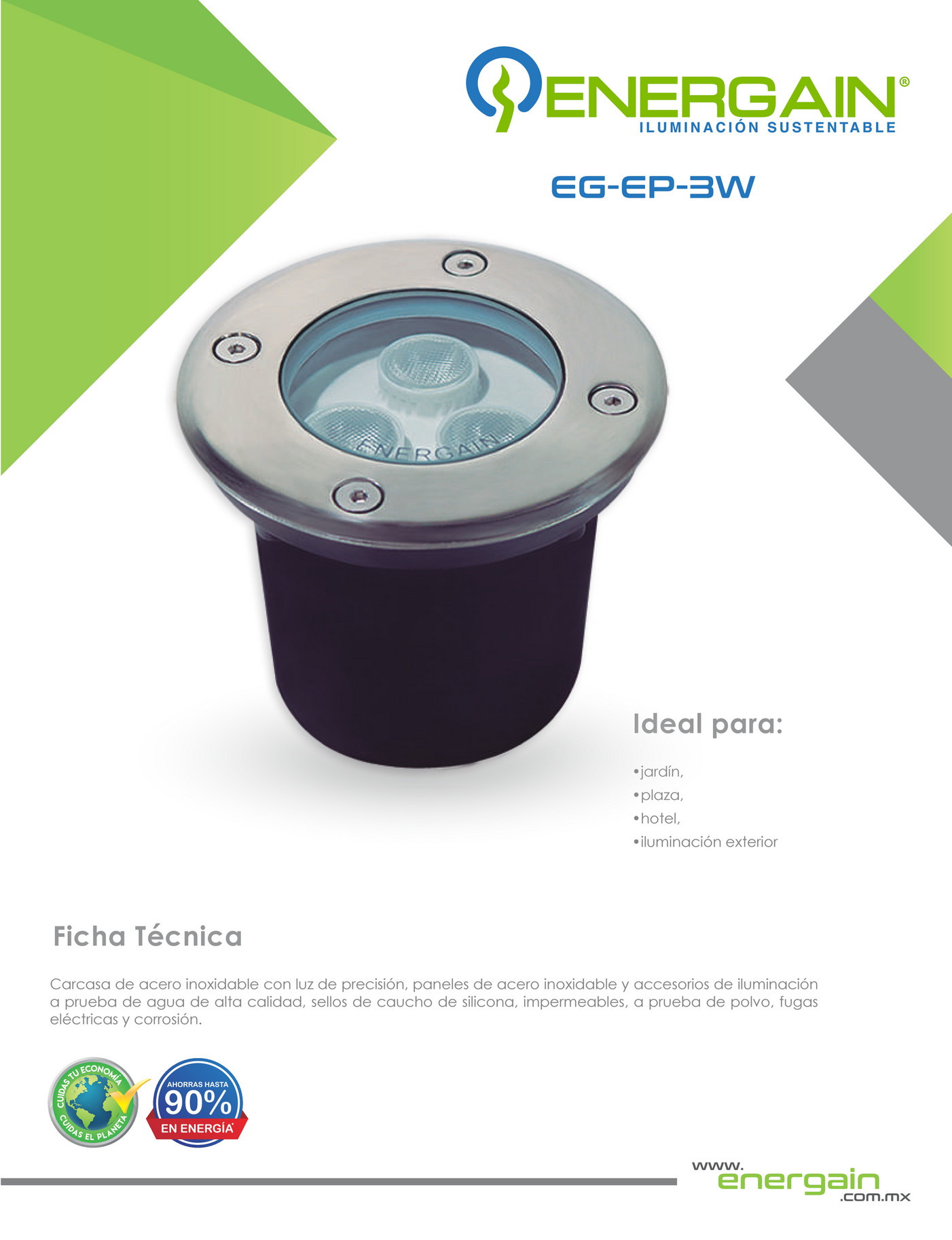 energain - FT-EG-EP-3W - Página 1 - Created with Publitas.com