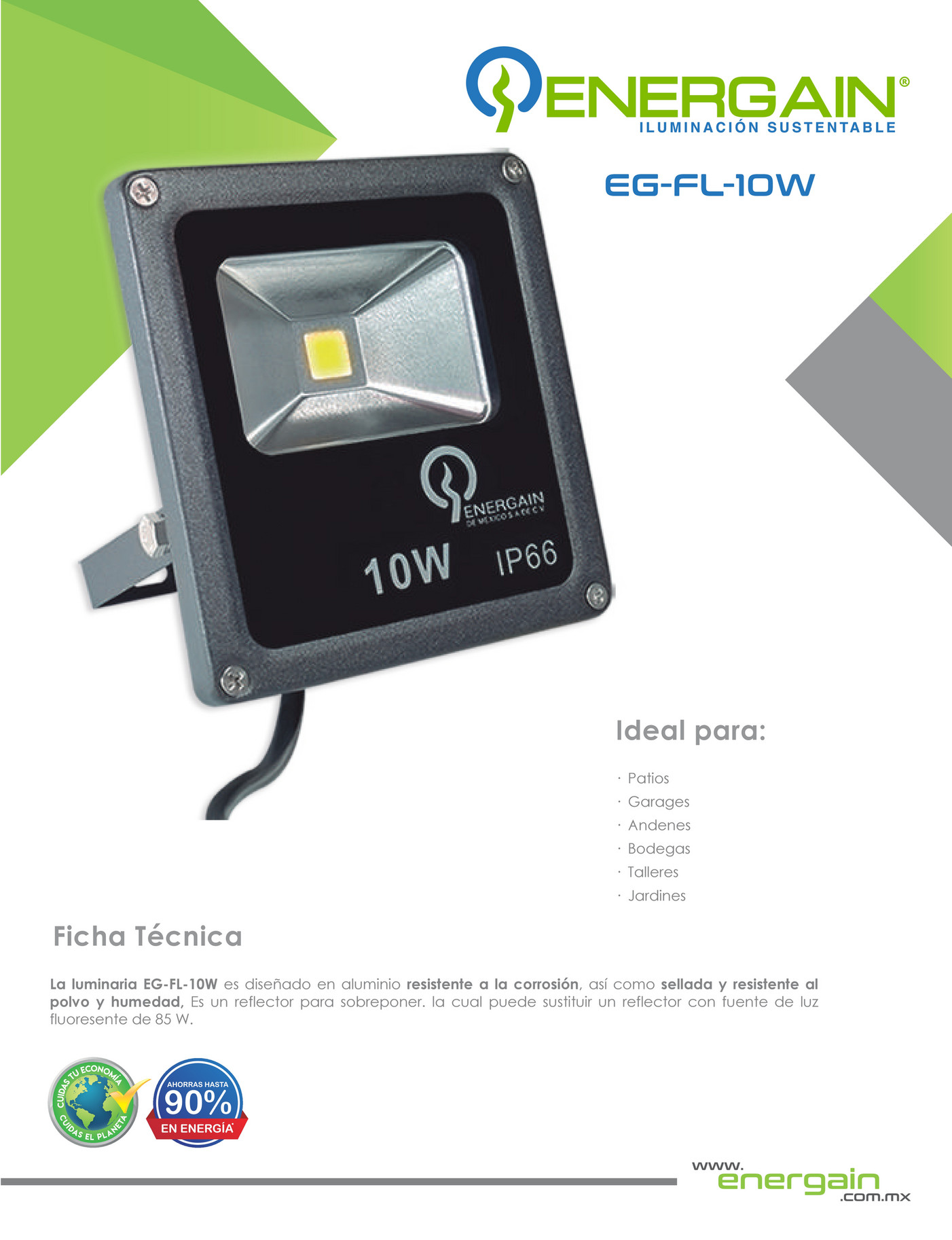 energain - FT-EG-FL-10W - Página 1 - Created with Publitas.com