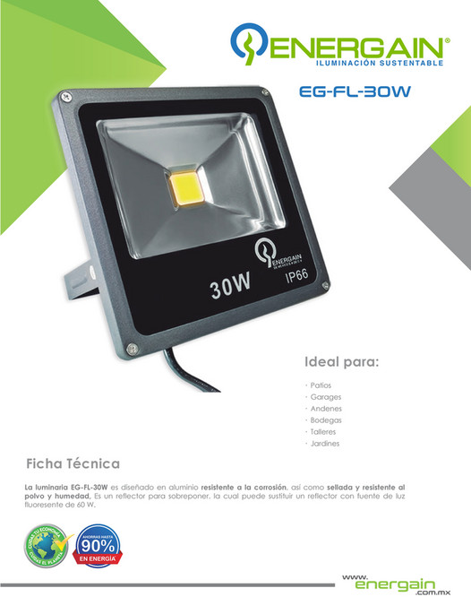 energain - FT-EG-FL-30W - Página 1 - Created with Publitas.com