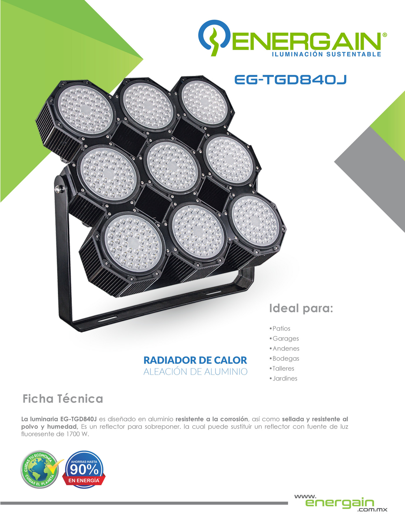 energain - FT-EG-TGD840J - Página 1 - Created with Publitas.com