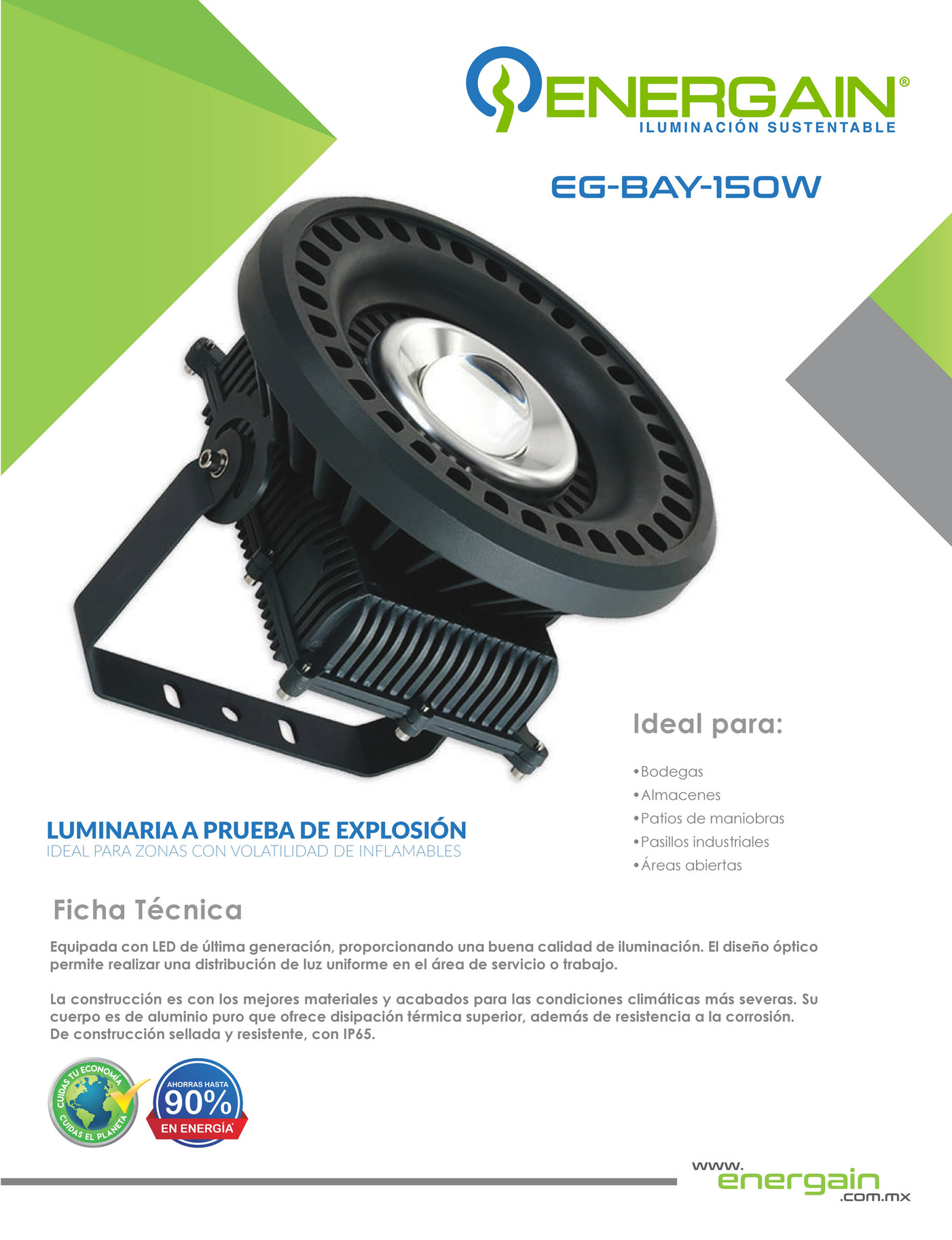 energain - FT-EG-BAY-150W - Página 1 - Created with Publitas.com