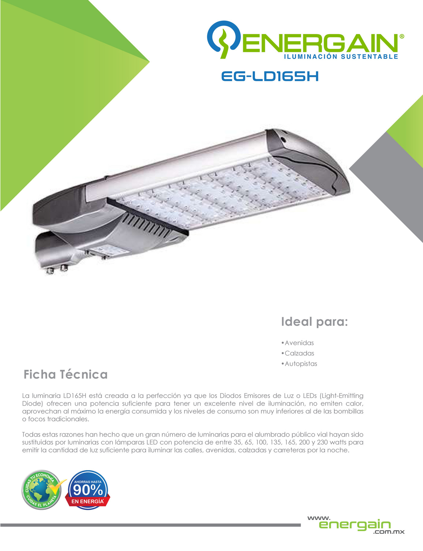 energain - FT-EG-LD165H - Página 1 - Created with Publitas.com