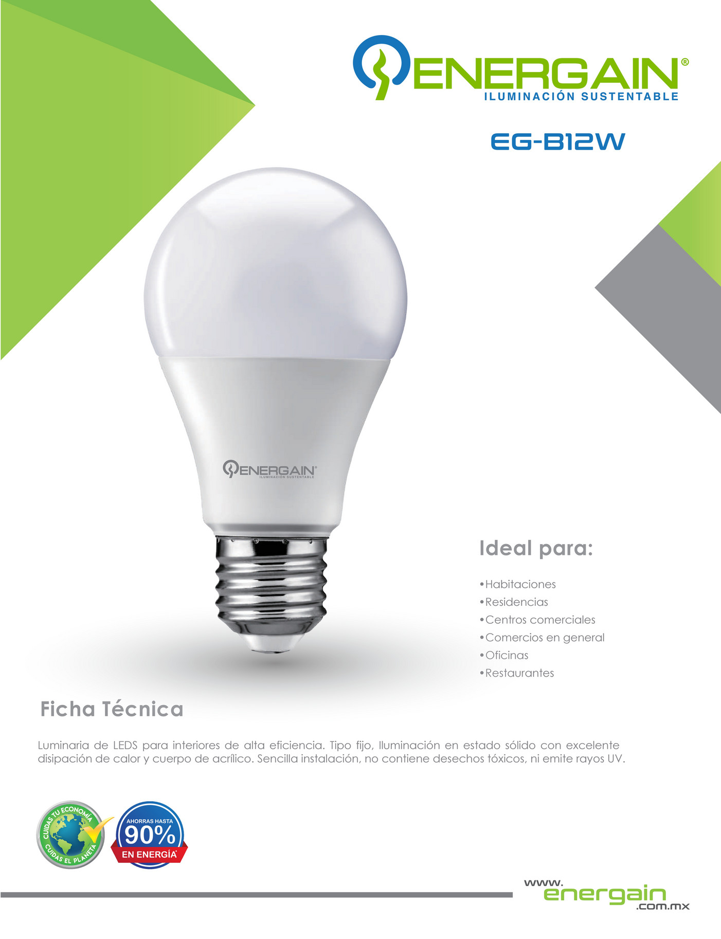 energain - FT-EG-B12W - Página 1 - Created with Publitas.com