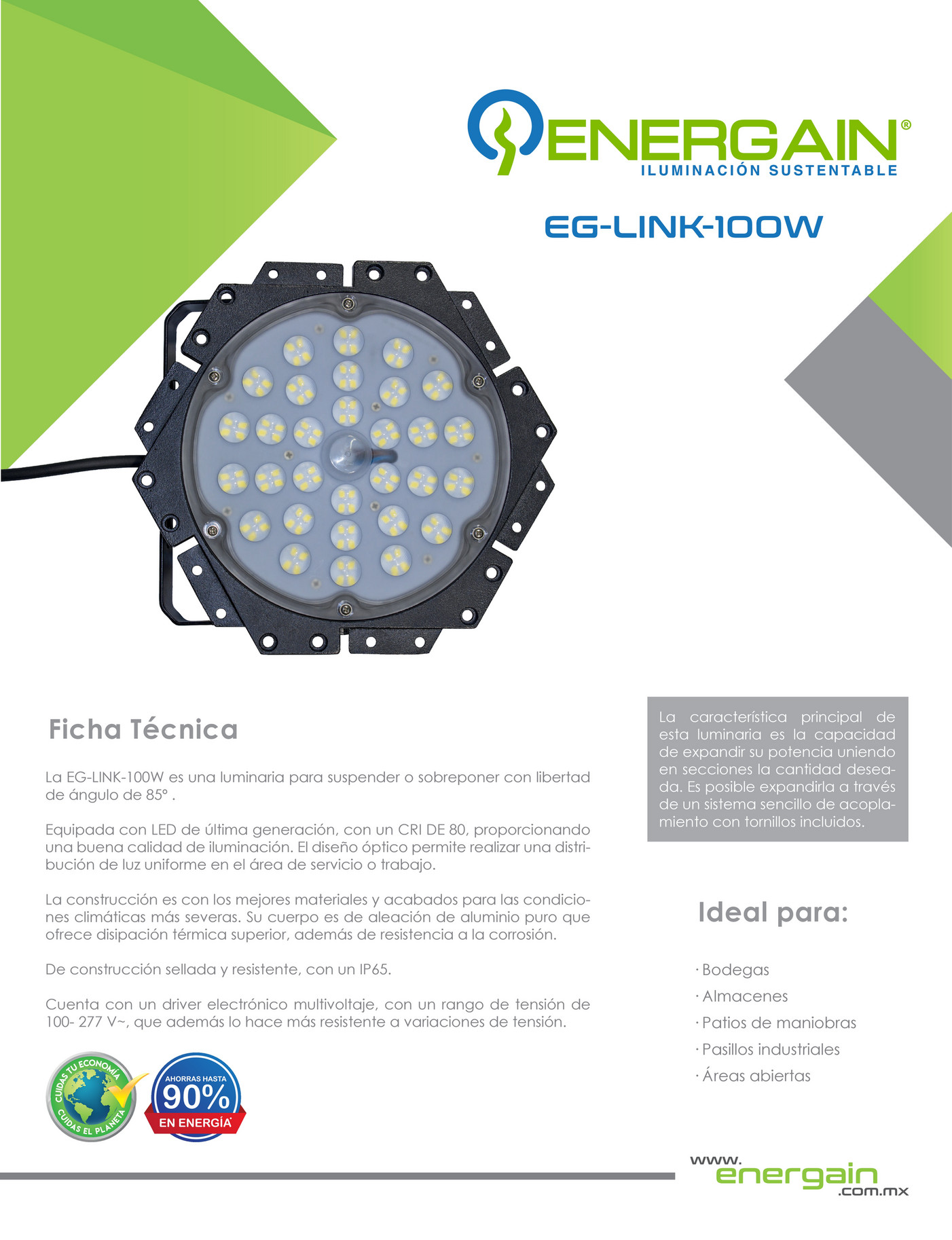 energain - FT-EG-link-100W.compressed - Página 2 - Created with Publitas.com