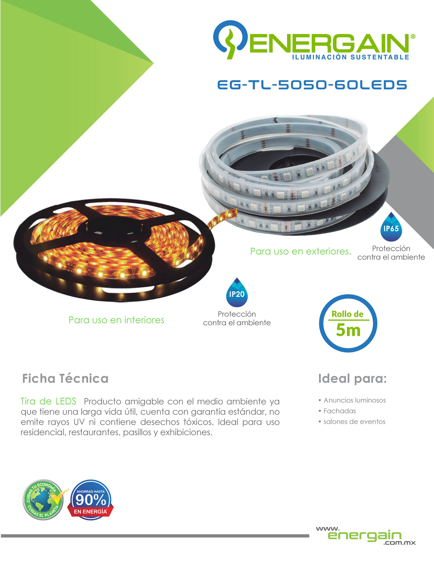 energain - FT-EG-TL-5050-60LEDScompressed - Página 1 - Created with Publitas.com