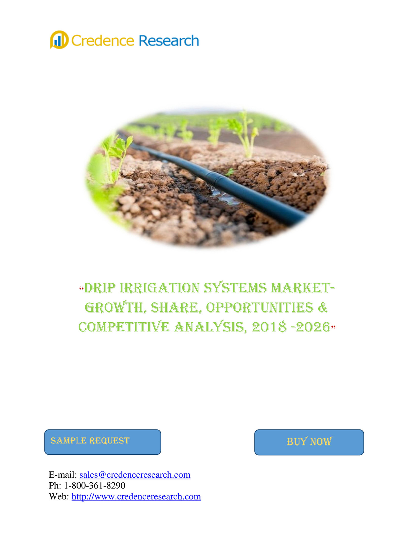 Credence Research - Drip Irrigation Systems - Page 1 - Created with ...