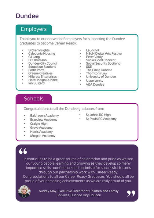 Career Ready - Career Ready Scotland Graduation Year Book 2023 - Page 8 ...