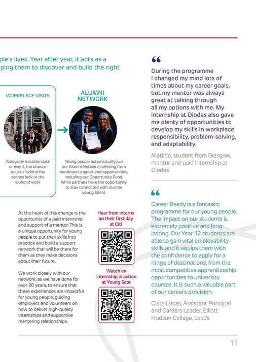 Career Ready - Career Ready 2023 Impact Report - Page 10-11 - Created with Publitas.com