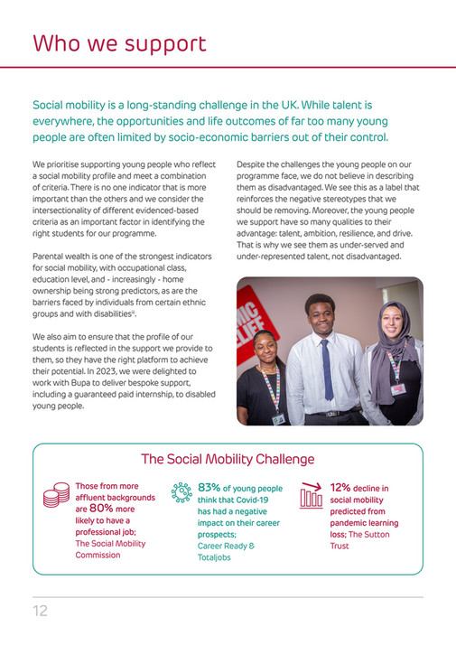 Career Ready - Career Ready 2023 Impact Report - Page 12-13 - Created with Publitas.com