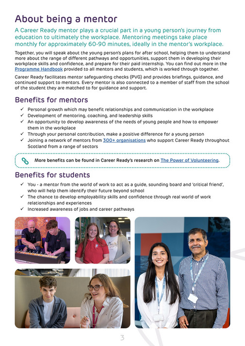 Career Ready - Becoming a Career Ready Scotland mentor - Page 2-3 ...