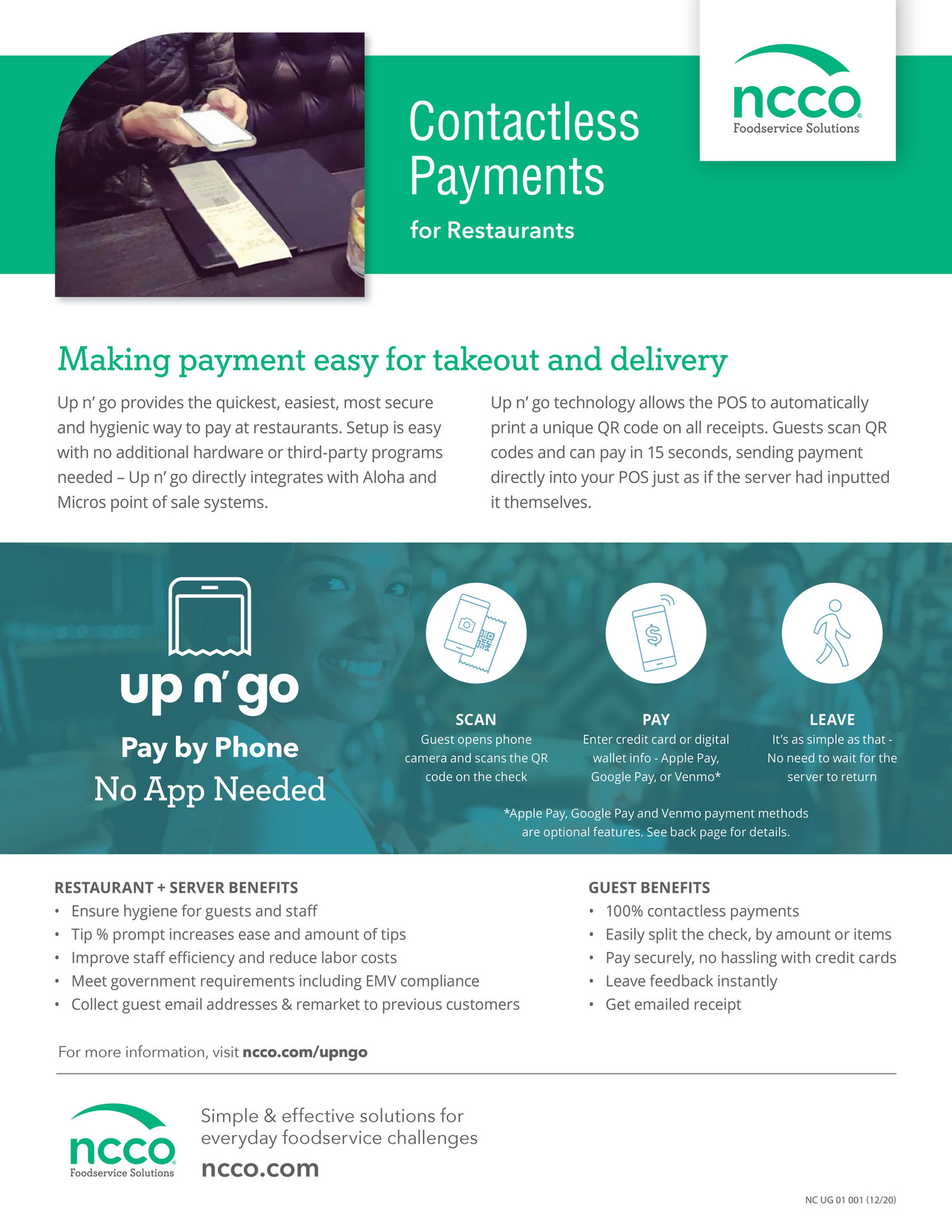 NCCO - Up n' Go Contactless Payments_NC UG 01 001 - Page 1