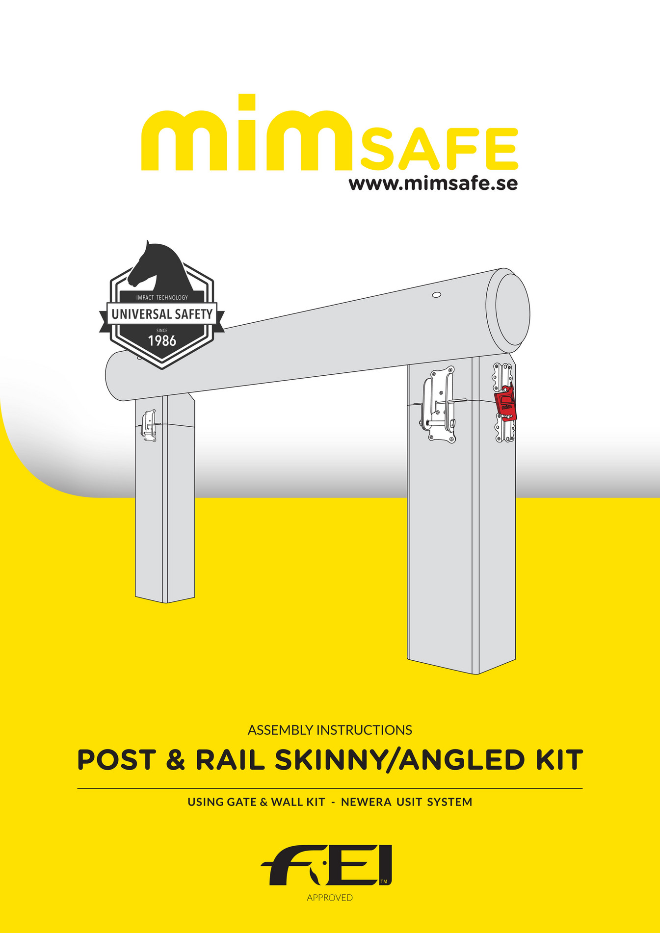 MIM Construction AB - MIMsafe NewEra Post and Rail Skinny kit 00321 ENG - Sida 2-3 - Created ...