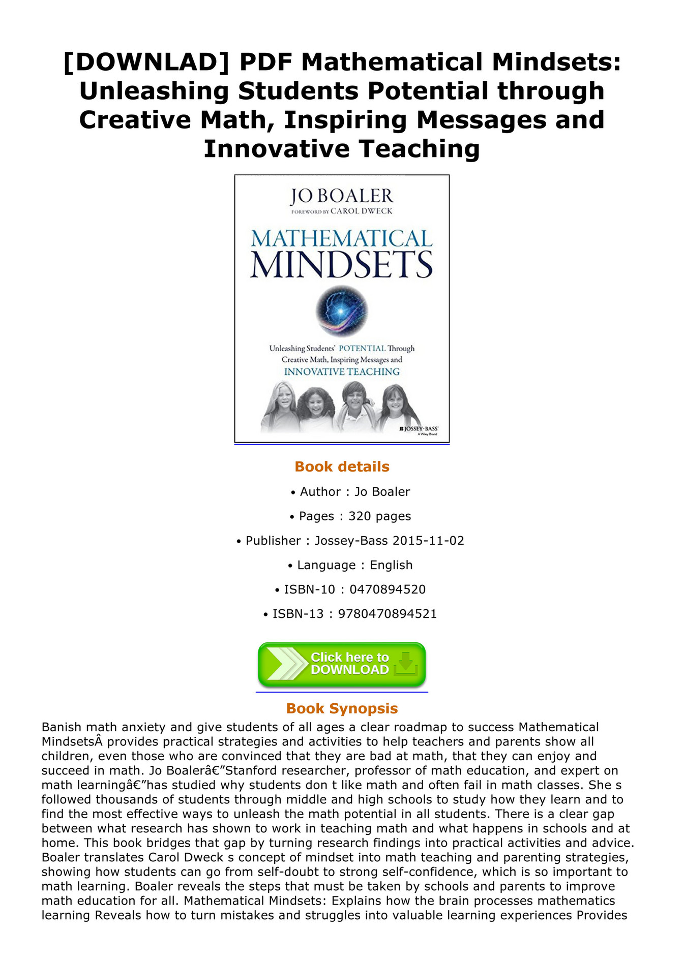 Cavalieri - DOWNLAD PDF Mathematical Mindsets Unleashing Students ... Cavalieri - DOWNLAD PDF Mathematical Mindsets Unleashing Students ...