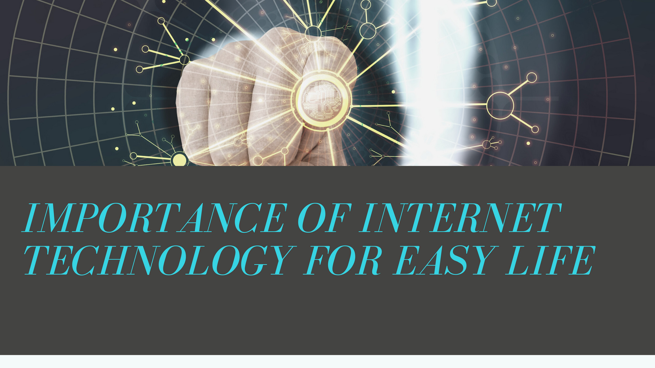 Importance Of Internet Technology For Easy Life | Asianet Broadband ...