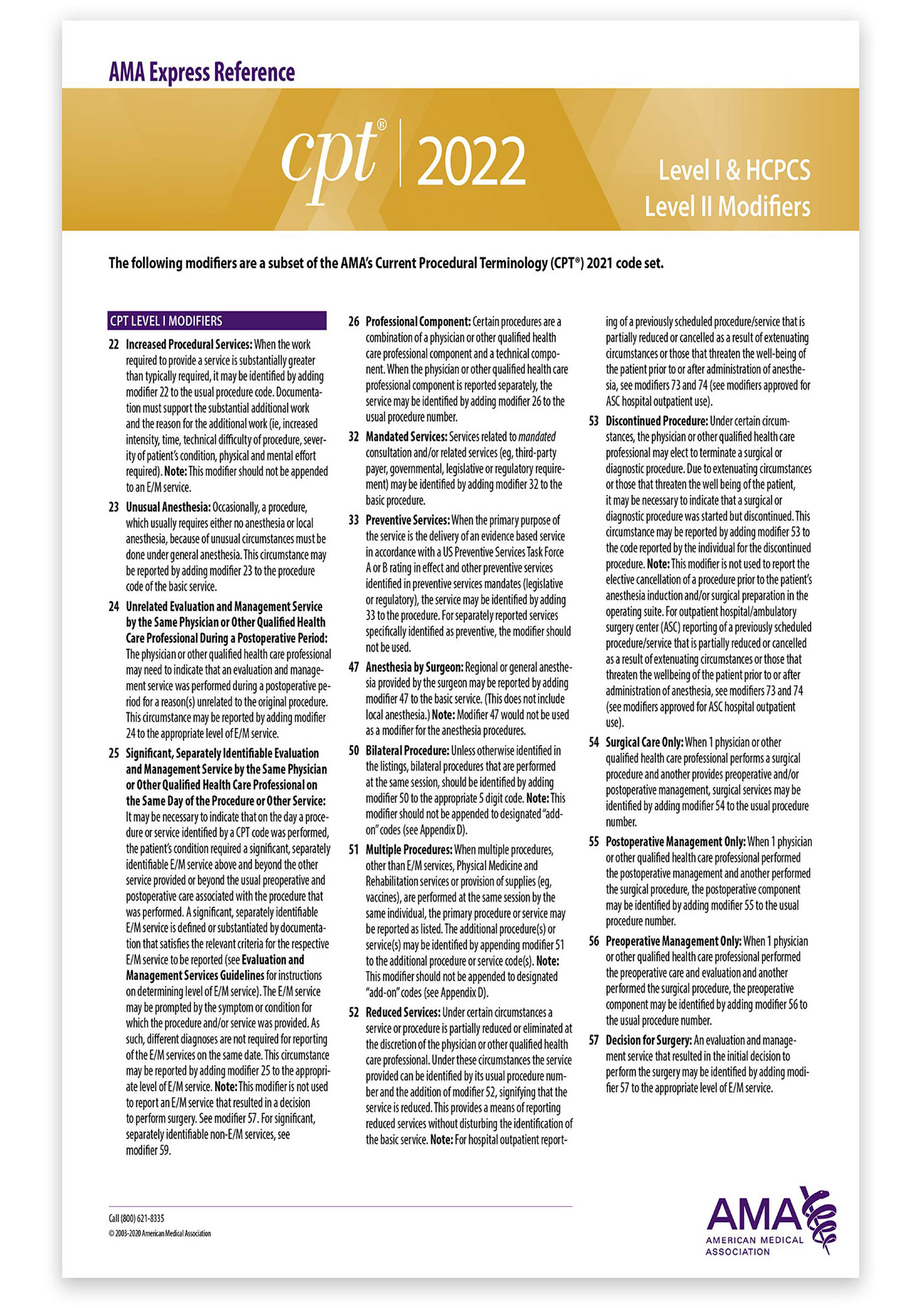 Weyant EPUB CPT Express Reference Coding Card 2022 Level I HCPCS Weyant EPUB CPT Express Reference Coding Card 2022 Level I HCPCS
