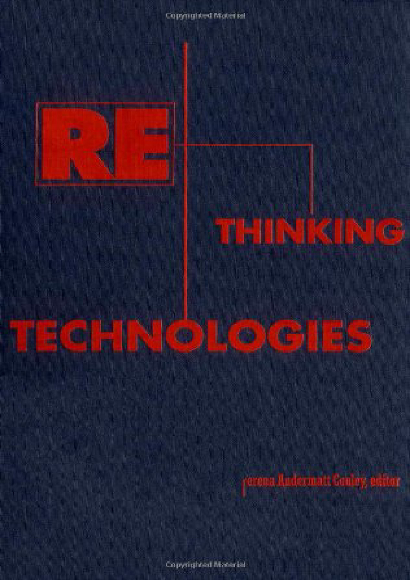Mclellan Read Rethinking Technologies Rethinking Technologies Page