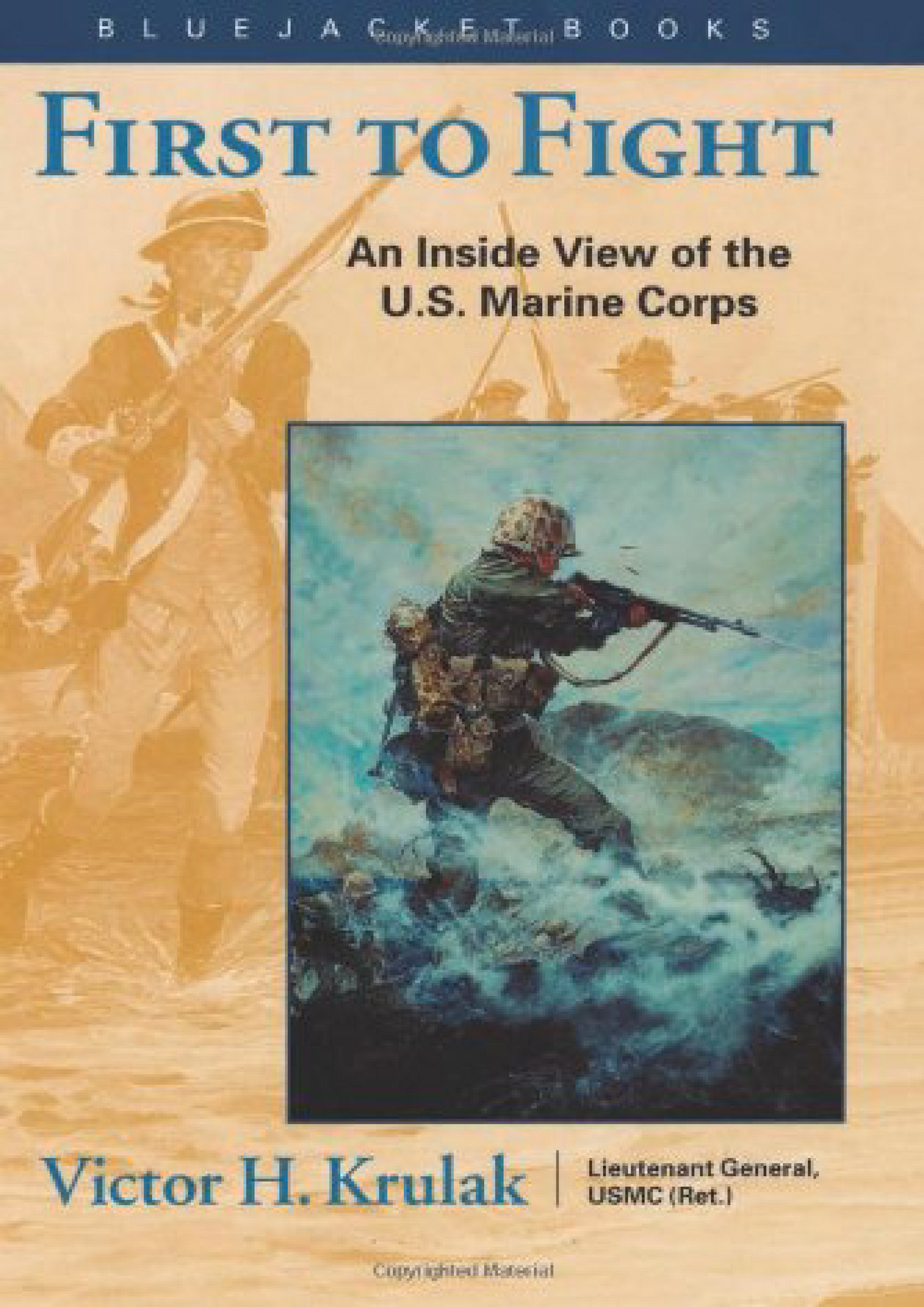 Buis - BOOK First to Fight An Inside View of the U S Marine Corps Bluejacket Books - Page 1 ...