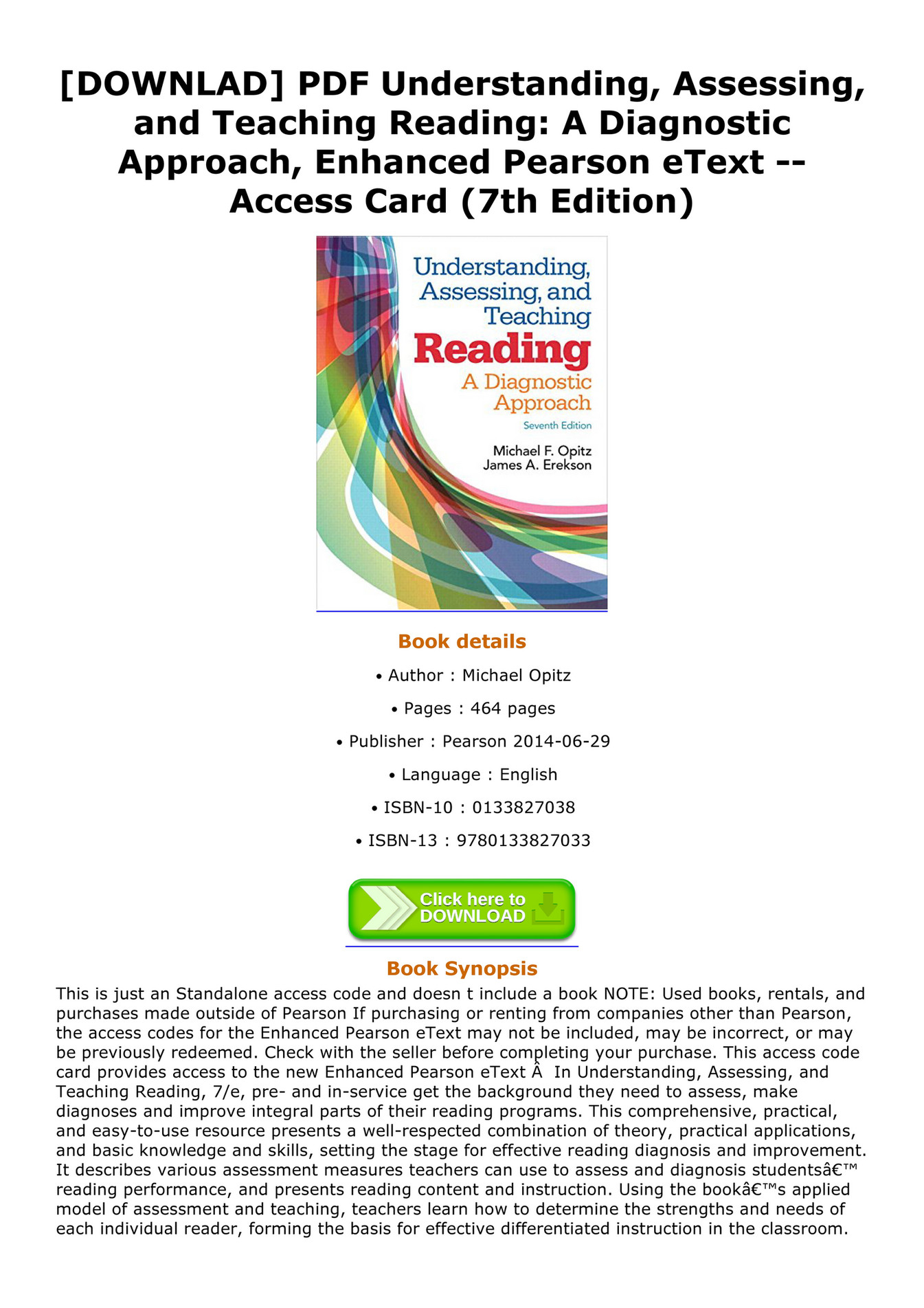 Scotty - DOWNLAD PDF Understanding Assessing and Teaching Reading A ... Scotty - DOWNLAD PDF Understanding Assessing and Teaching Reading A ...