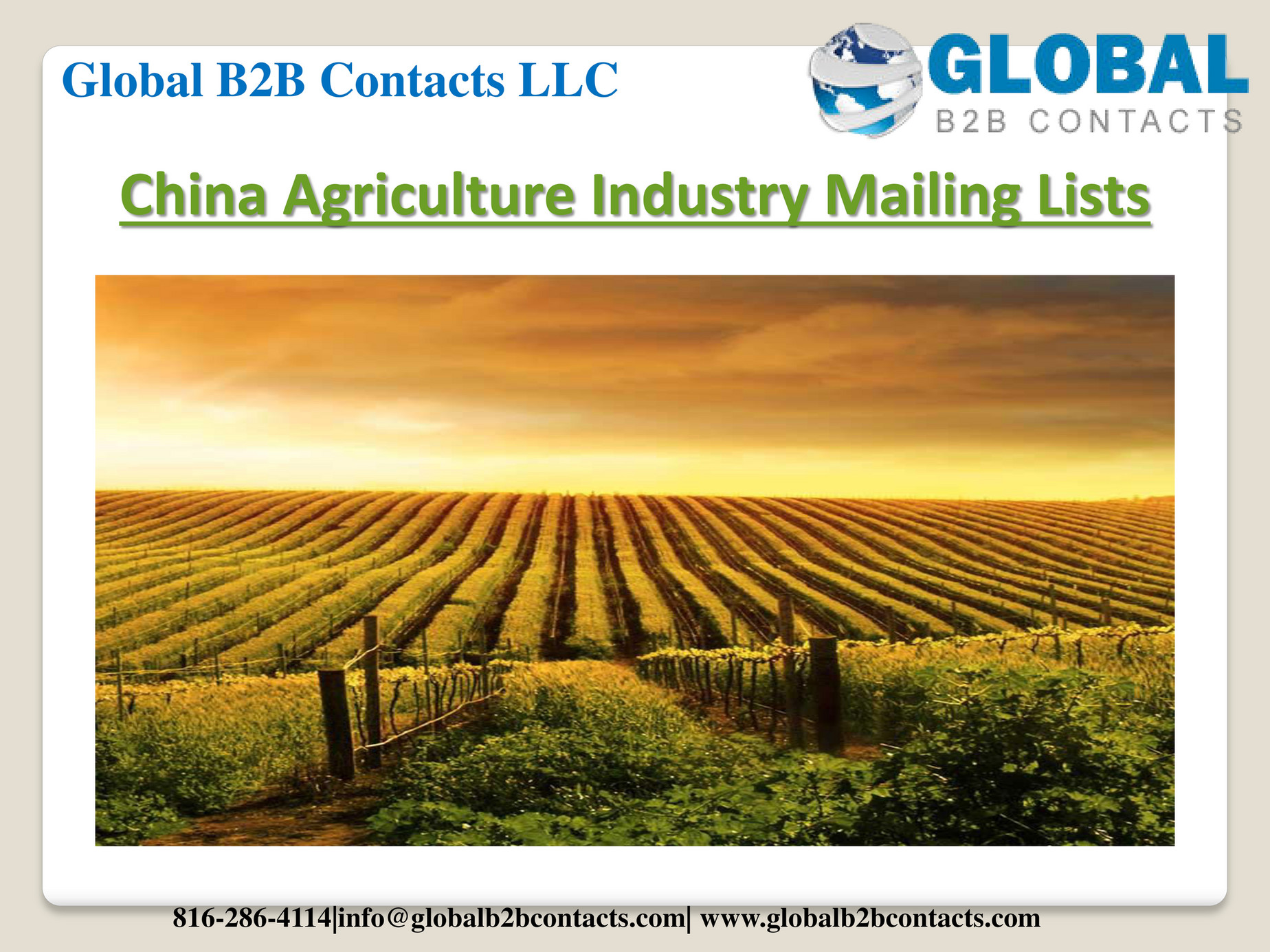 Globalb2bcontacts.LLC - China Agriculture Industry Mailing Lists - Page ... Globalb2bcontacts.LLC - China Agriculture Industry Mailing Lists - Page ...