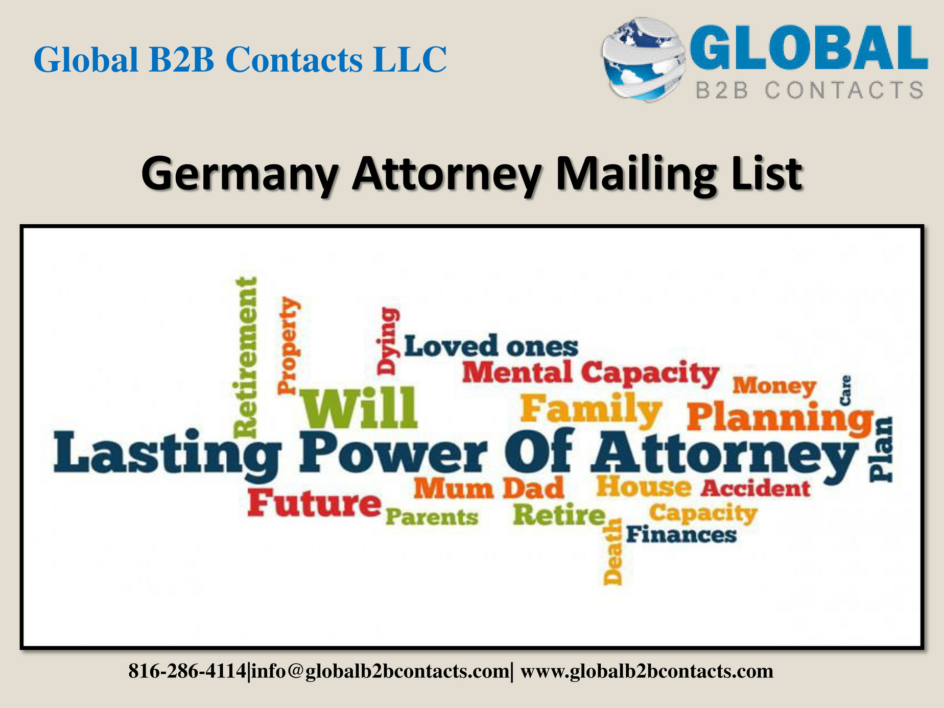 Globalb2bcontacts.LLC - Germany Attorney Mailing List - Page 1 ...