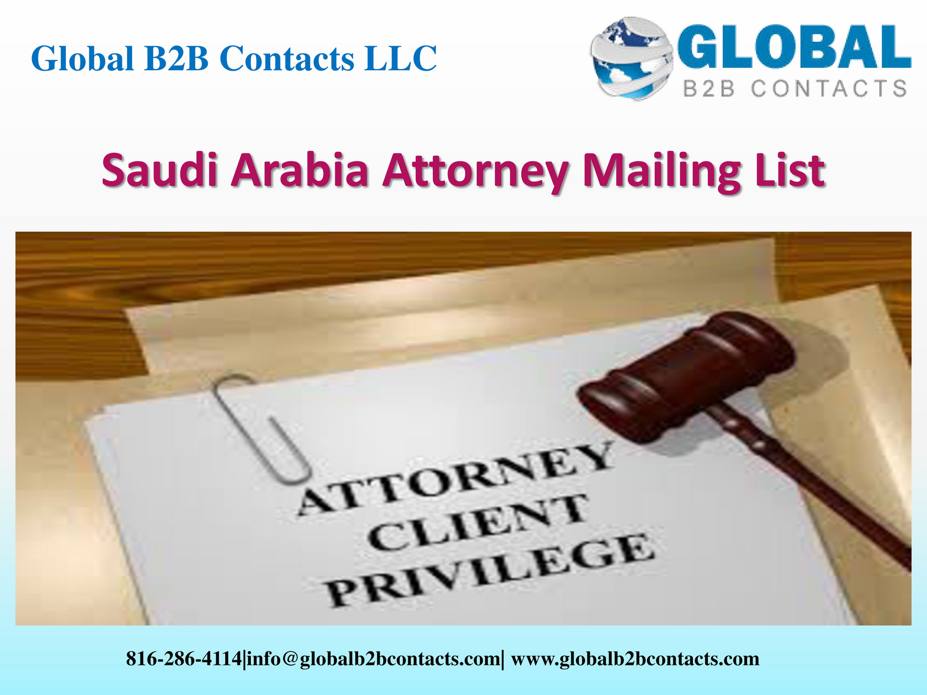 Globalb2bcontacts.LLC - Saudi Arabia Attorney Mailing List - Page 1 ...