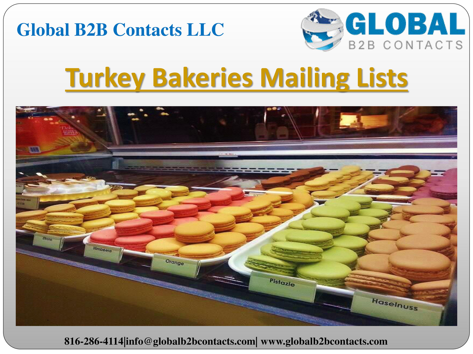 Globalb2bcontacts.LLC - Turkey Bakeries Mailing Lists - Page 1 ...