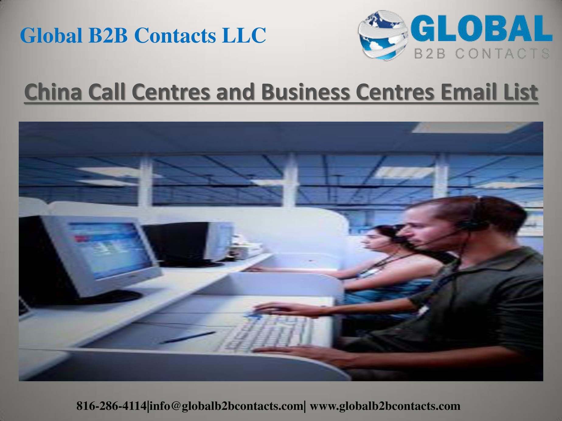 Globalb2bcontacts.LLC - China Call Centres and Business Centres Email ...