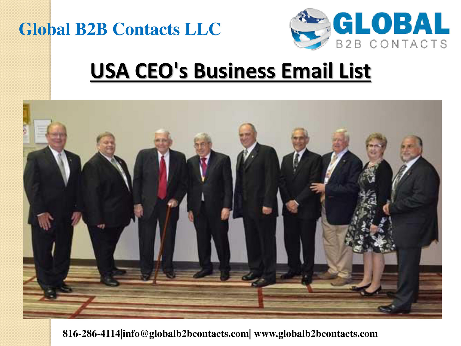 Globalb2bcontacts.LLC - USA CEO's Business Email List - Page 1 ...