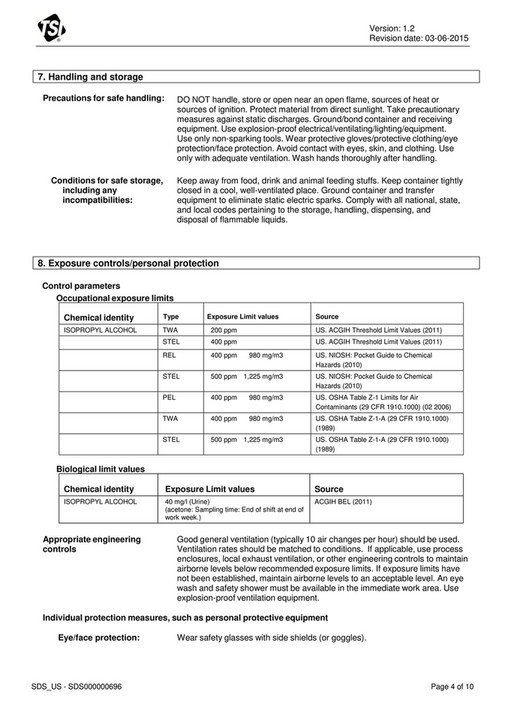 My publications - SDS Isopropyl-Alcohol-TSI - Page 4-5 - Created with ...