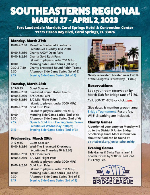 ACBL District 9 - SBN 2022 Dec-2023 Feb - Page 14-15 - Created with ...