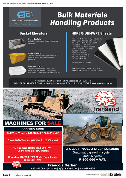 earthbroker - Digital Issue 11 November 2022 V18 Earthbroker - Page 6-7 - Created with Publitas.com