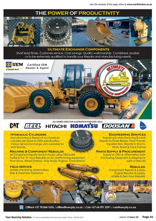 earthbroker - Digital Issue 10 October 2023 V19 Earthbroker - Page 40 ... earthbroker - Digital Issue 10 October 2023 V19 Earthbroker - Page 40 ...