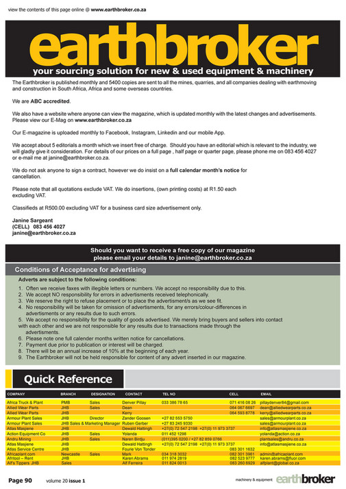earthbroker - Digital Issue 1 January 2024 V20 Earthbroker - Page 90-91 - Created with Publitas.com