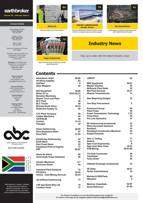 earthbroker - Digital Issue 2 February 2024 V20 Earthbroker - Page 2-3 ...