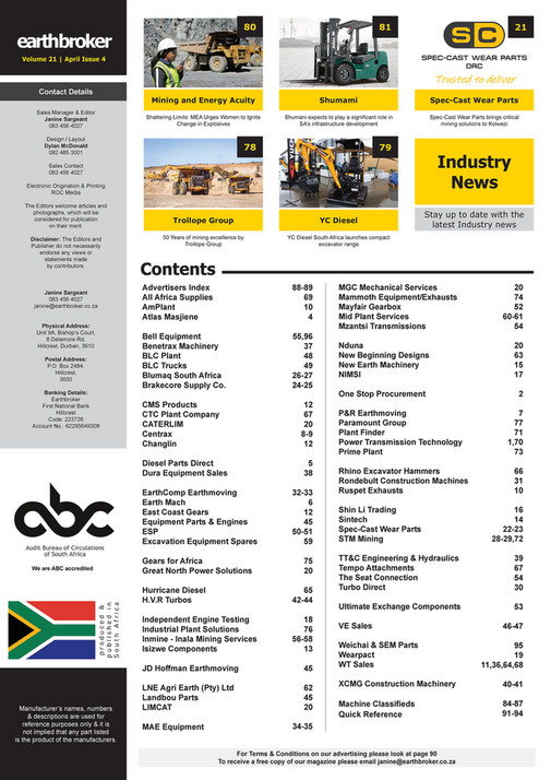 earthbroker - Digital Issue 4 April 2025 V21 Earthbroker - Page 2-3 ...