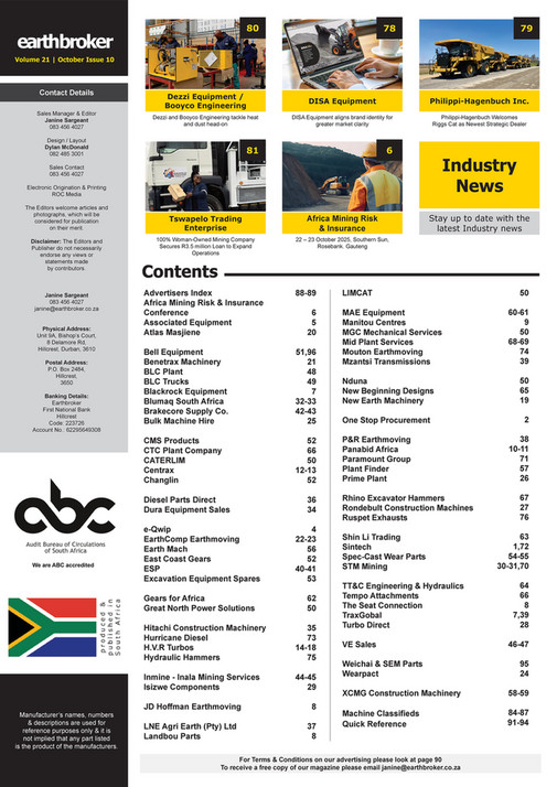 earthbroker - Digital Issue 10 October 2025 V21 Earthbroker - Page 2-3 ...
