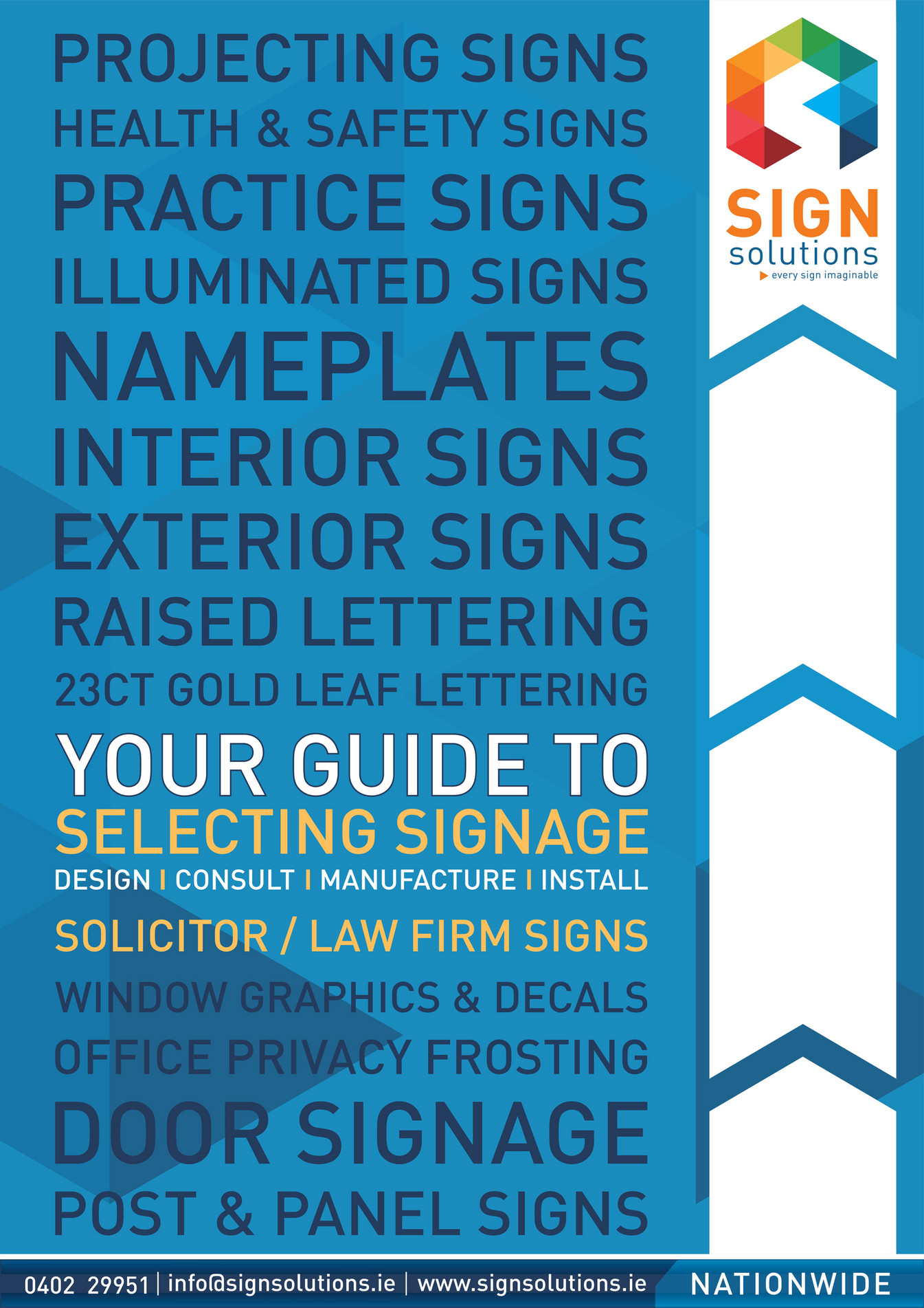 Sign Solutions - Solicitor Signage Brochure - Page 2 - Created with ...