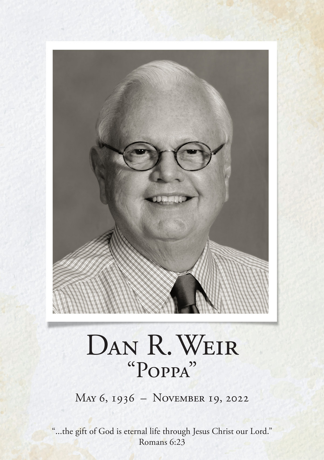 Weir's Furniture - Remembering Dan Weir - Page 1 - Created with Publitas.com