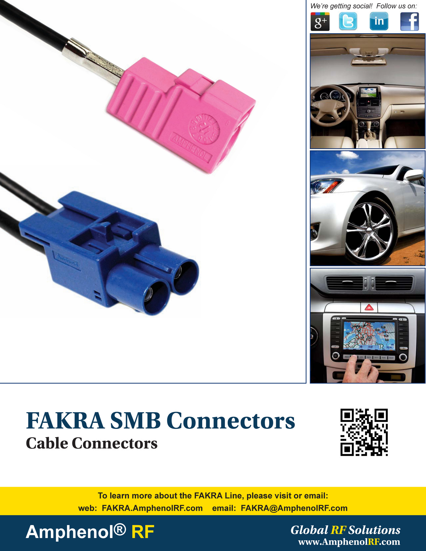 Amphenol RF - Amphenol RF FAKRA SMB Cable Connectors - Page 2-3 ...