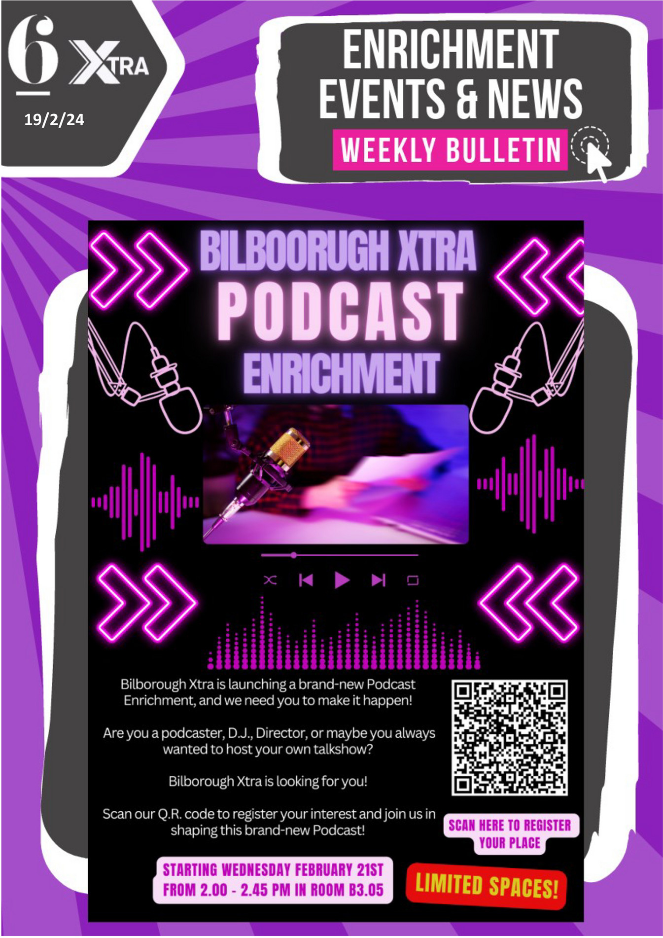 My publications - Bulletin 19-2-24 - Page 1 - Created with Publitas.com