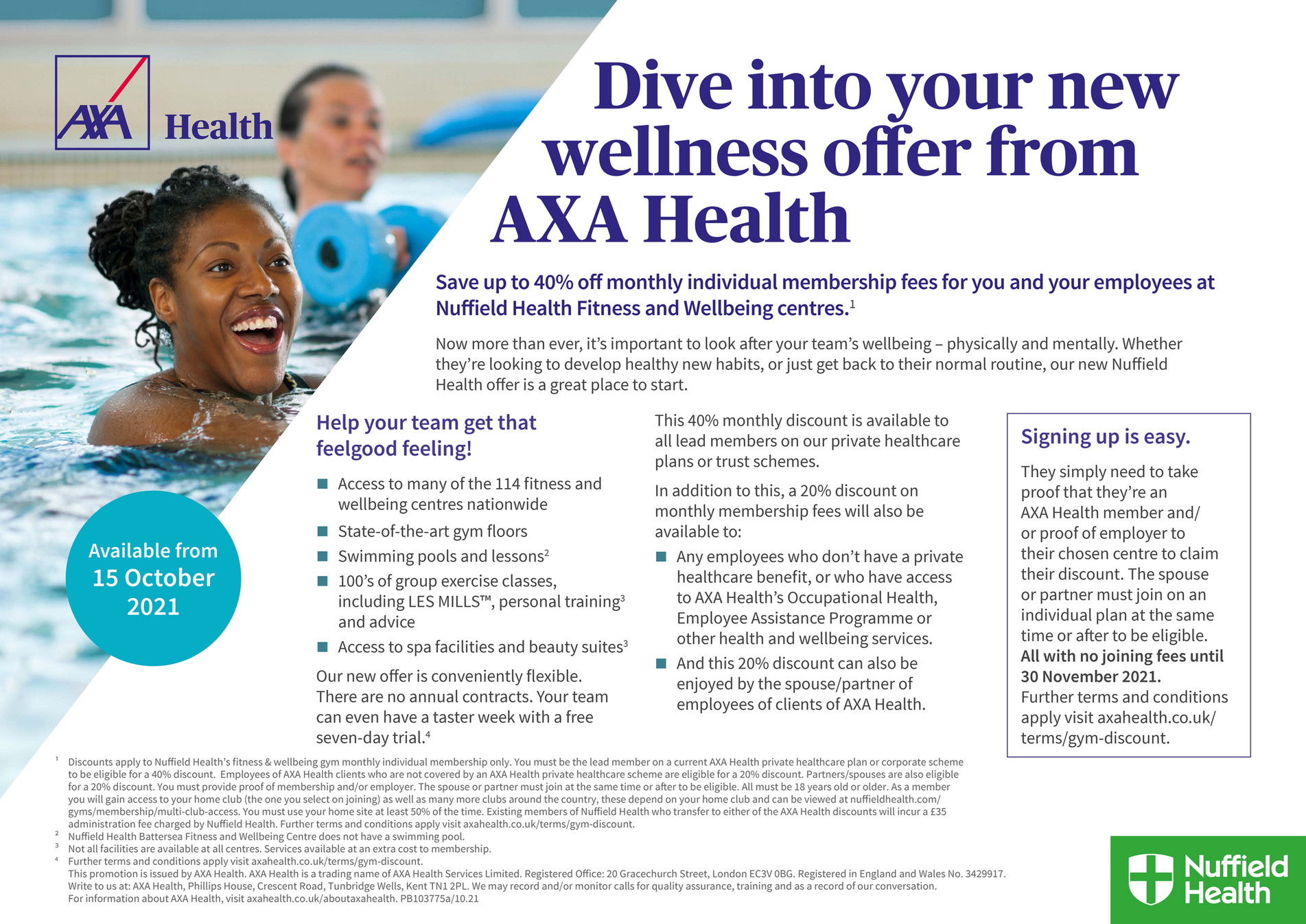 Howden Insurance Brokers Ltd - Nuffield Health Gym - Page 1