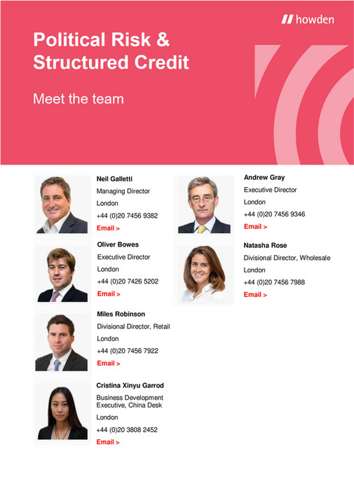 Howden Insurance Brokers Ltd - Howden Insurance Brokers Ltd - GCS- meet ...