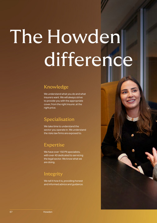 Howden Insurance Brokers Limited - Solicitors' Market Report - Jan 2025 ...
