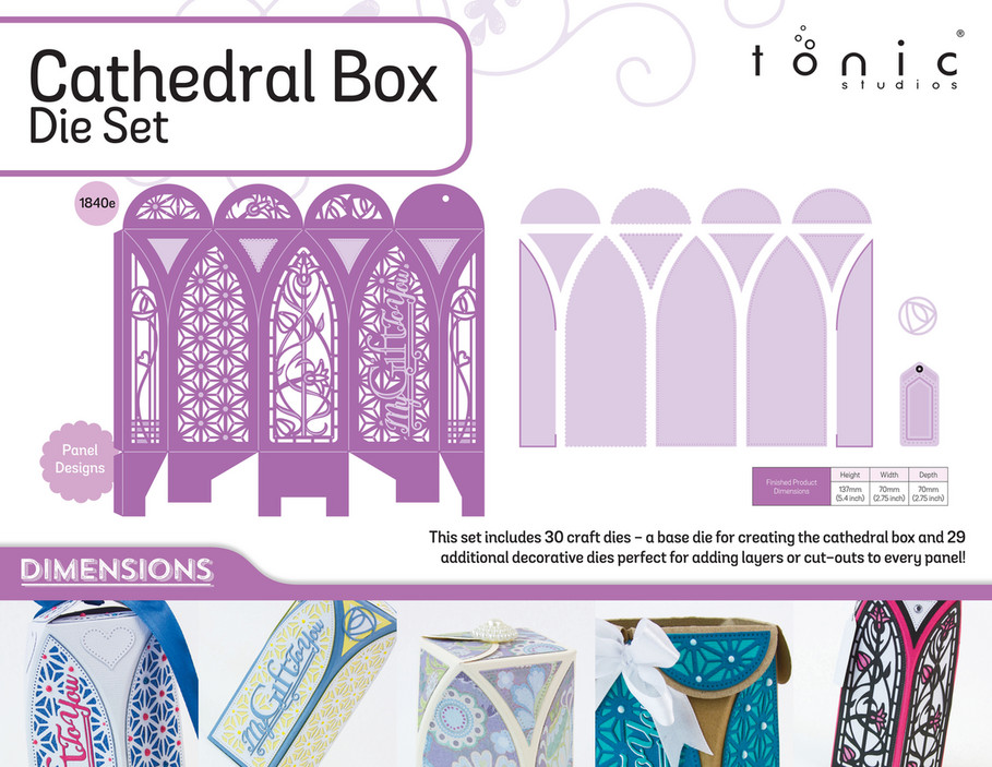 Tonic Studios Ltd - Cathedral Box Dies - Page 2 - Created with Publitas.com