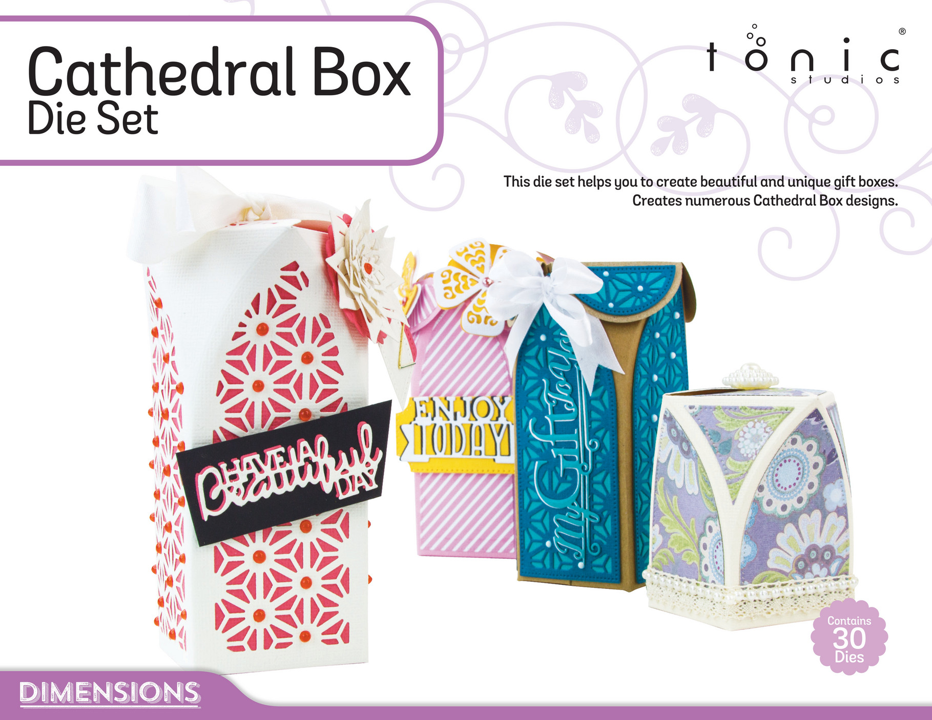 Tonic Studios Ltd - Cathedral Box Dies - Page 1 - Created with Publitas.com