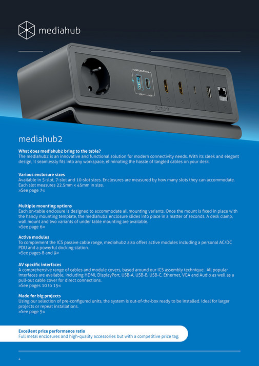 PureLink GmbH | mediahub2 – Workspace Connectivity - Page 4-5 - Created ...