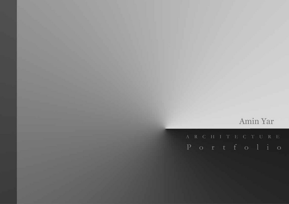 Architect/Interior Designer - amin(portfolio) - Page 1 - Created with Publitas.com