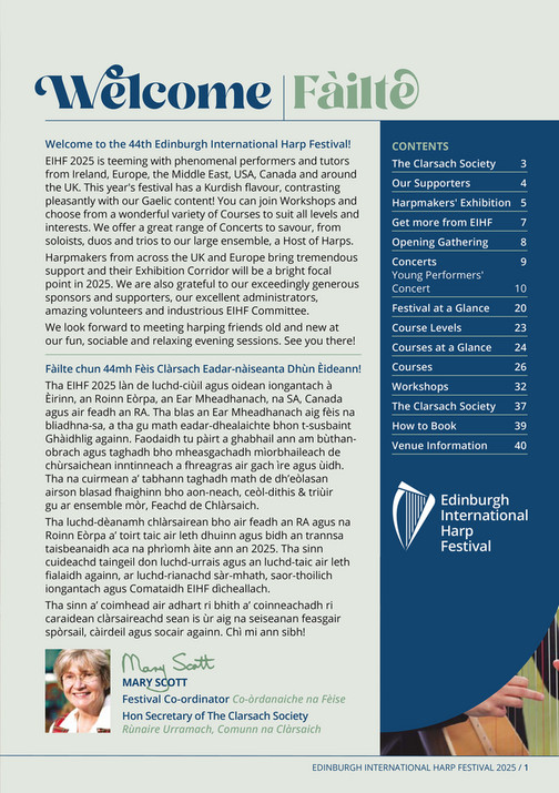 Edinburgh International Harp Festival - EIHF 2025 - Page 2-3 - Created with Publitas.com