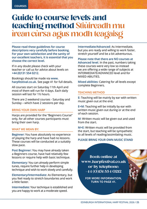 Edinburgh International Harp Festival - EIHF 2026 Brochure - Page 28-29 ...